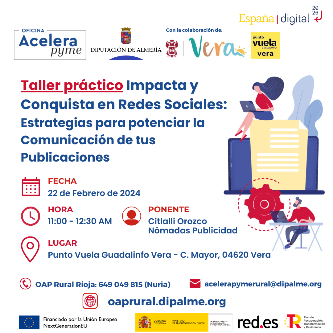 Taller práctico: Impacta y conquista en Redes Sociales: Estrategias ...